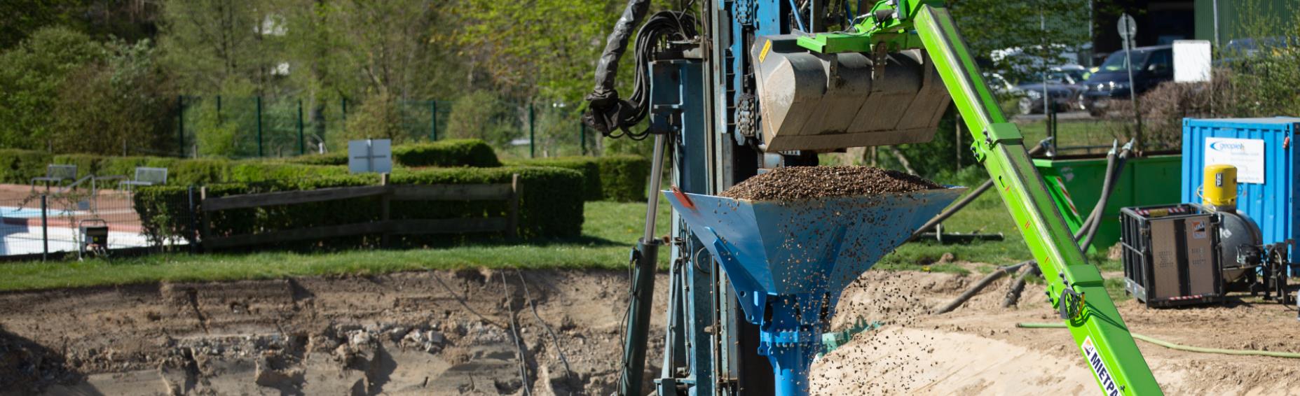 Geopier®-Bohrrammsäulen (GP3®-System)